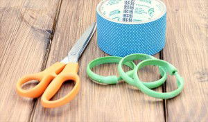 DIY Duct Fabric Tape Bangle Bracelet | 101 Duct Tape Crafts